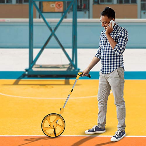 Zozen Distance Measuring Wheel in Feet and Inches, Collapsible Measure ...