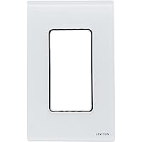 Leviton L10-26000-CBD Placa de Kristal para accesorios de línea Decora ...