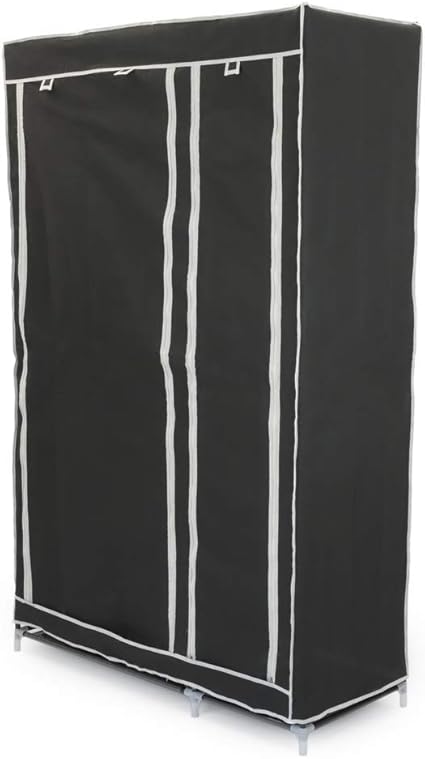 PrimeMatik - Armario ropero guardarropa de Tela Desmontable 110 x 45 x ...