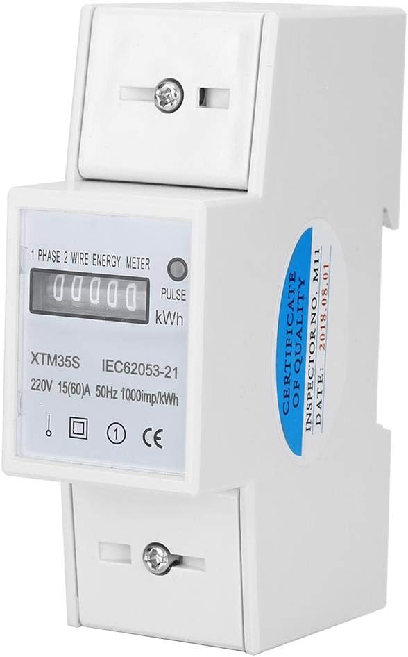 Digital Electricity Meter, 220 V 15 (60) A Digital Electricity Meter ...