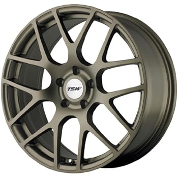 Amazon.com: TSW Alloy Wheels Nurburgring Matte Bronze Wheel (17x8 ...