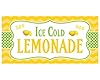 Amazon.com: Ice Cold Lemonade Stand Sign Personalized Banner: Handmade