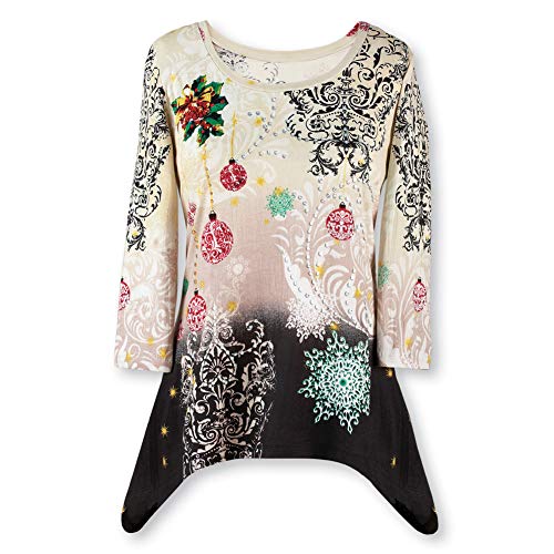 Elegant Christmas Sweaters for Women - Festive Holiday Dressy Tops and ...