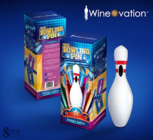 WineOvation Electric Wine Opener Bowling Pin - Wine Bottle Opener ...