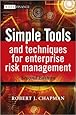 Simple Tools and Techniques for Enterprise Risk Management: Robert J ...