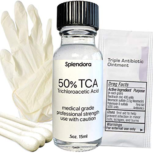 50% TCA Acid Skin Peel Kit (.5 Ounce / 15ml) – Professional Grade Acid ...
