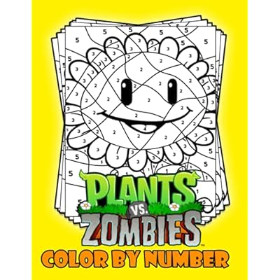 Plants Vs Zombies Color By Number: Relaxing and Nepal | Ubuy