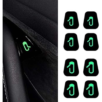 Amazon.com: Tesla Model 3 'OPEN DOOR' Button Stickers (Set of 8 ...