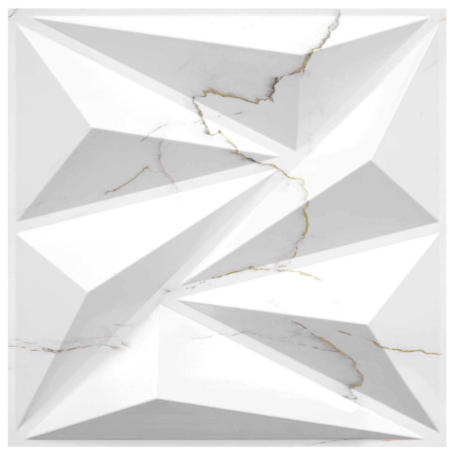 STICKGOO 33 Pack 3D Wall Panels for Interior Wall Decor, 12''x12 ...