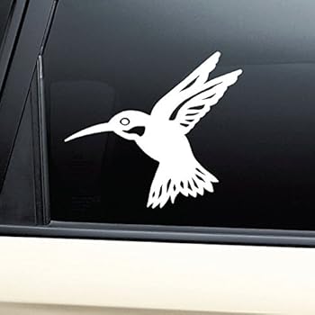 Amazon.com: Hummingbird Vinyl Decal Laptop Car Truck Bumper Window ...