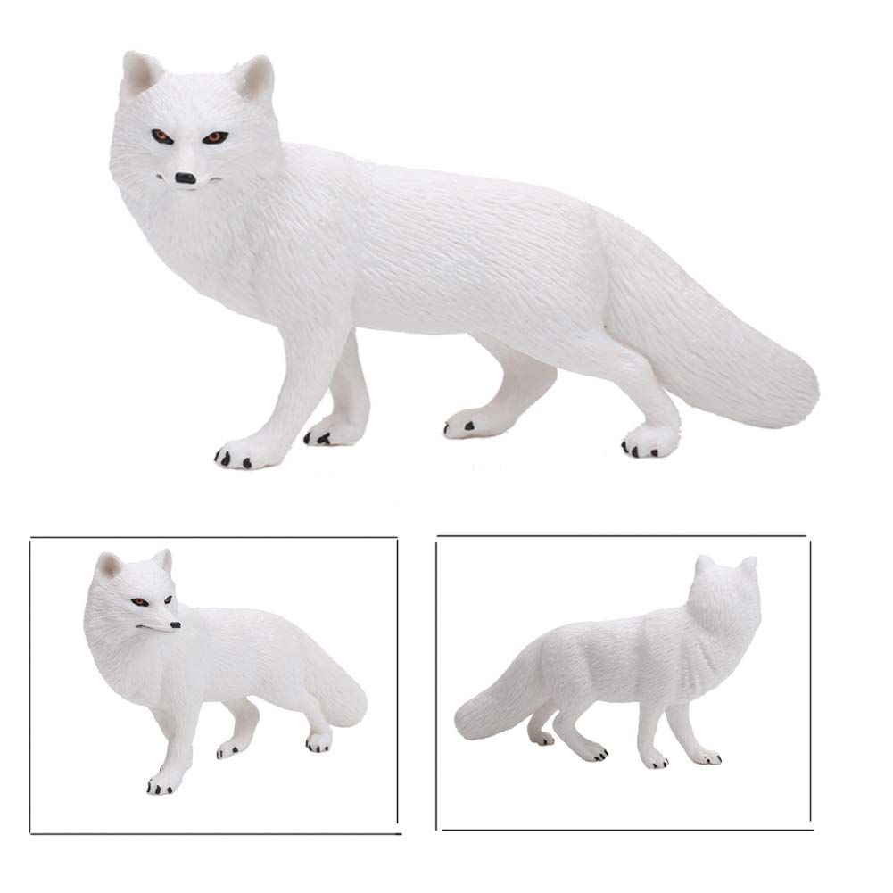 Mua Fox Toy Figures Set Includes Arctic Fox & Red Foxes Figurines Cake ...