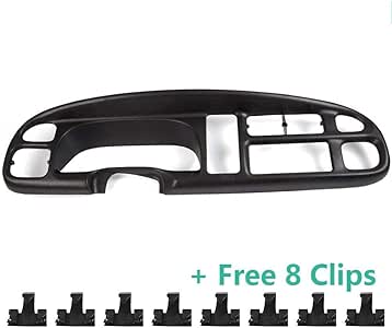 Amazon.com: Instrument Panel Dash Face Surround Bezel Clips For Dodge ...