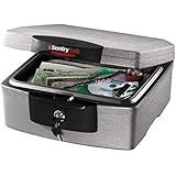 SentrySafe H2300 0.36 Cubic Foot Fire-Safe Waterproof Chest, Silver ...
