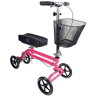 KneeRover Steerable Knee Scooter Knee Walker Crutch Alternative in Hot ...