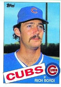 Amazon.com: 1985 Topps #357 Rich Bordi - Chicago Cubs (Baseball Cards ...
