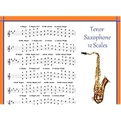 Amazon.com: TENOR SAXOPHONE POSTER - 12 SCALES FOR SAX: Musical Instruments