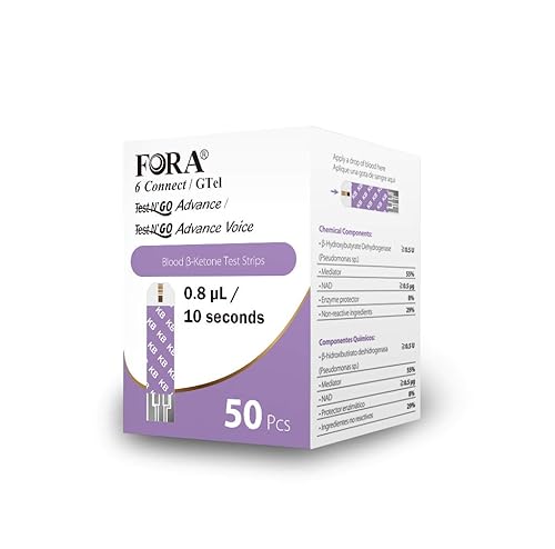 FORA Test N'GO Advance/Test N'GO Advance Voice Meters Blood Ketone Test ...