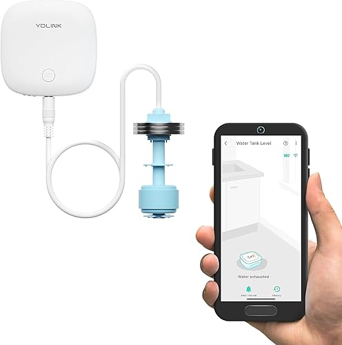 Yolink Lora Smart Water Level Monitoring Sensor Wireless Battery Powered Float Switch Alarm