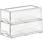 Amazon.com - Tidy Tools Clear Refrigerator Organizer Bins For Pantry ...