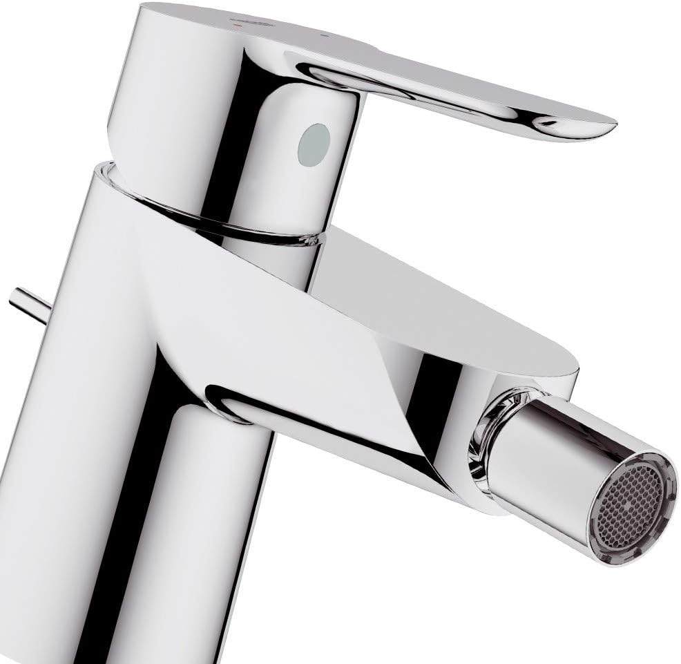 GROHE 23345000 Start Edge Single-Lever Bidet Mixer with Pop-Up Waste ...
