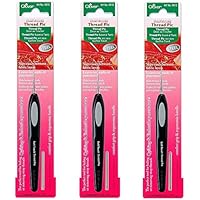 Amazon.com: CLOVER Soft Touch Thread Pic- Black, 121