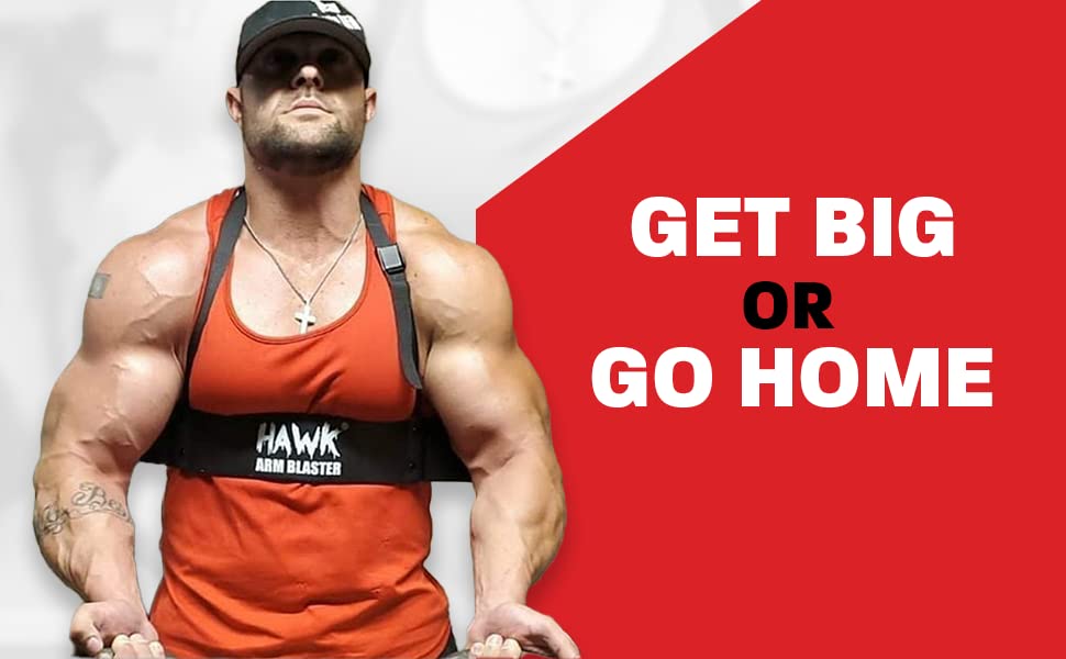 Hawk Sports Arm Blaster for Biceps & Triceps, Bicep Curl Support ...