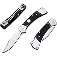 Amazon.com : push button assisted opening Folding Knife,440C Stainless ...