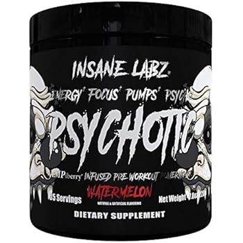 Amazon.com: Psychotic Labz Psycho Circus High Stim Pre Workout Powder ...