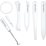 Arteza Bone Folders, Set of 4, Scoring Tools for Origami Paper Crafts ...