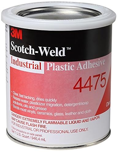 3M 4475 Clear Industrial Plastic Adhesive, 1 Quart: Amazon.ca: Tools ...