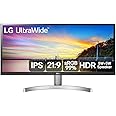 Monitor LG 29" UltraWide Full HD Inclinação 75Hz 5ms Branco 29WK600 ...
