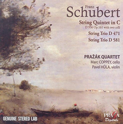 Schubert: Quintet in C D956, String Trios D471, 581 by Prazak Quartet by Prazak Quartet, Marc ...