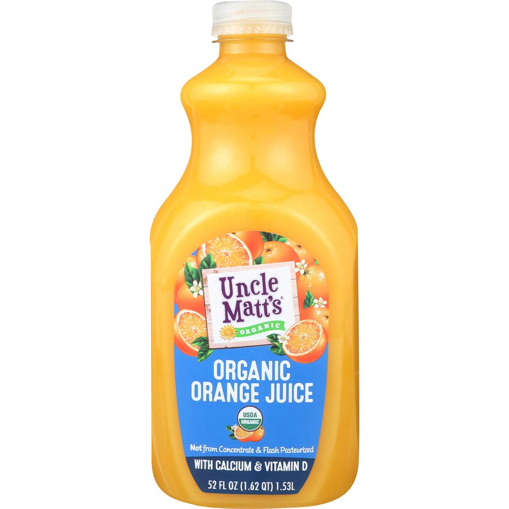 UNCLE MATTS Orange Juice Calcium + Vit D, 52 FZ: Amazon.com: Grocery ...