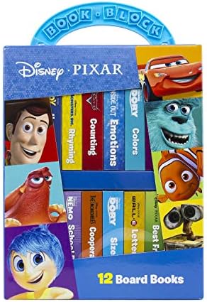 Disney Pixar - My First Library 12 Board Book Block Set - PI Kids price ...