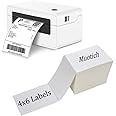 Amazon.com : Muotich 500 Fanfold Direct Thermal Shipping Labels - 4x6, Compatible with Rollo ...