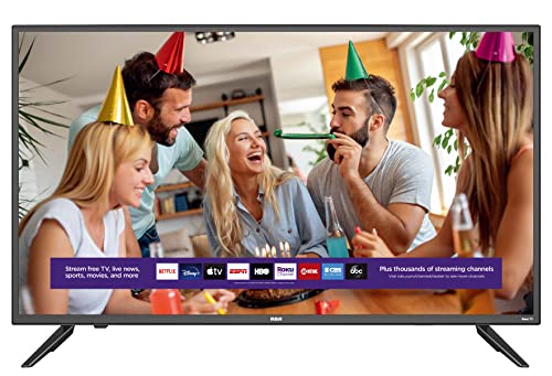 RCA 32-inch Flat Screen 720p Roku Smart LED TV - RTR3261, 2021 Model ...