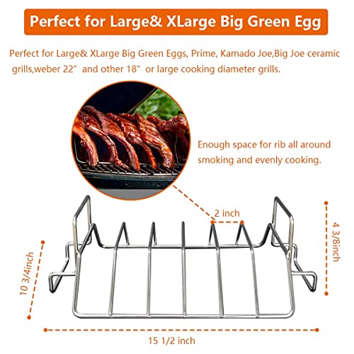 Big Green Egg Vertical Rib Rack at George Tarenorerer blog