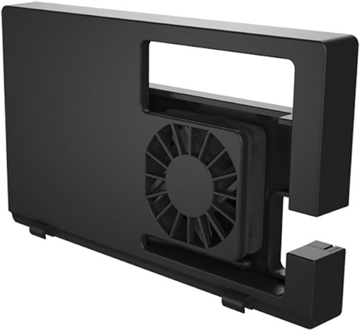 Cooling Fan Dock for Nintendo Switch - Black: Amazon.fr: Jeux vidéo