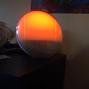 Philips Wake-Up Light Alarm Clock with Colored Sunrise Simulation and ...