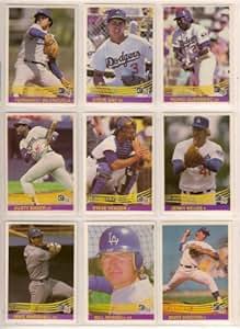 Los Angeles Dodgers 1984 Donruss Baseball Team Set (26 Cards) Beautiful ...