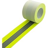 Amazon.com: JINBING 2" x 10' High Visibility Fluorescent Yellow ...