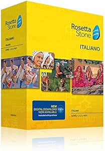 Rosetta Stone Italian Level 1-5 Set : Amazon.ca: Software