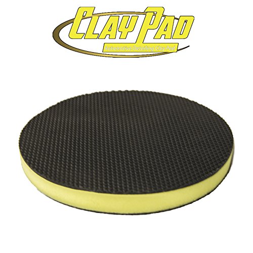 Buy Gold Label Detailing 6" Fine Grade Clay Pad Orbital DA Polisher ...