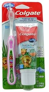 Amazon.com: Colgate My First Baby and Toddler Fluoride Free Toothpaste ...
