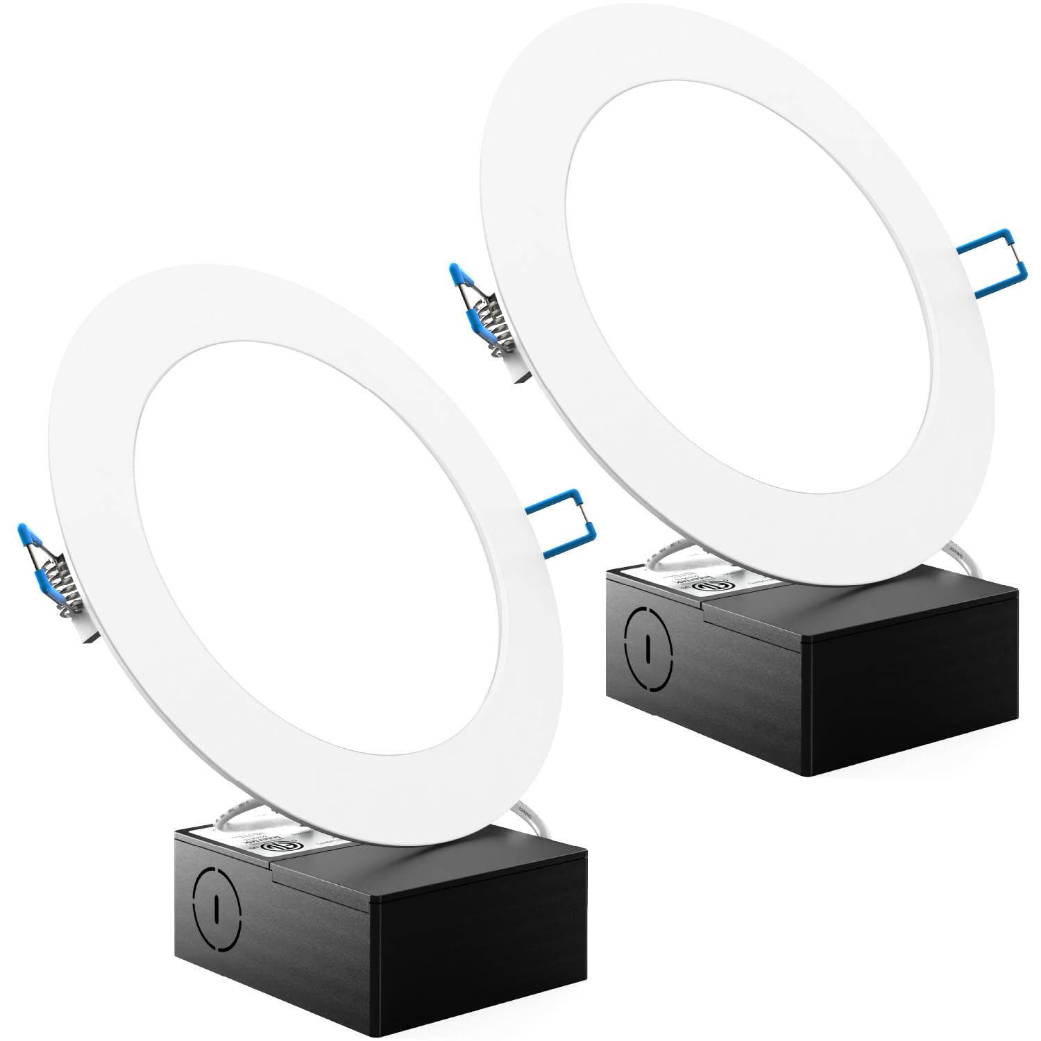 Sunco 6 Inch Ultra Thin LED Recessed Ceiling Lights, Slim Canless with ...