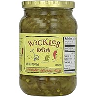 Amazon.com : Wickles Pickles Original Relish (3 Pack) - Hot & Sweet ...