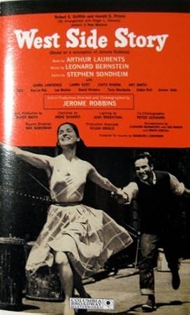 West Side Story [1957 Original Broadway Cast] by Stephen Sondheim ...