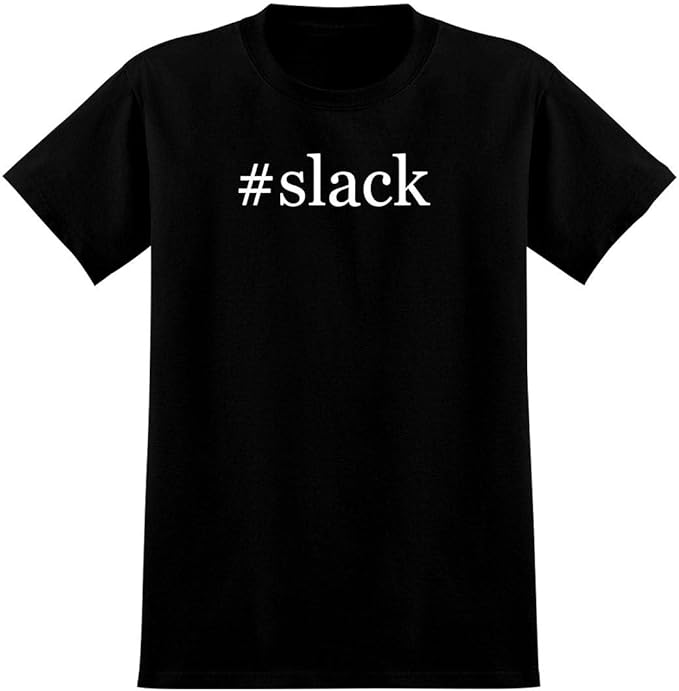 Amazon.com: #slack - Soft Hashtag Men's T-Shirt: Clothing