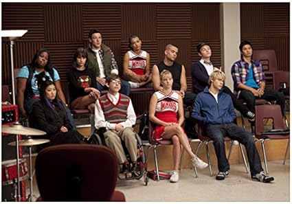 Glee Glee Club kids in rehearsal room listening intently 8 x 10 Inch ...