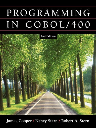 Programming In COBOL / 400: 9780471418467: Computer Science Books ...